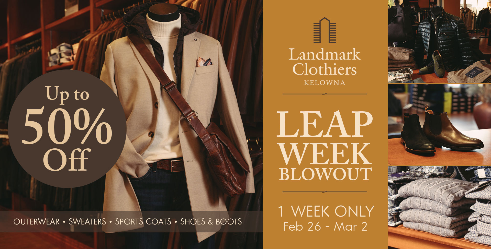 Frontpage - Landmark Clothiers
